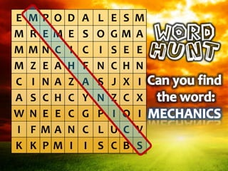 Mechanics (Branches of Mechanics) | PPTX