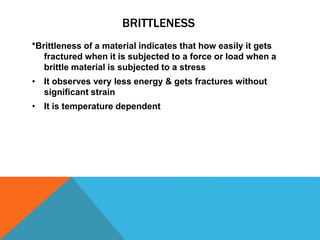 Introduction of Mechanics of structure | PPTX
