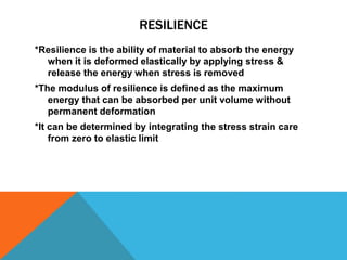 Introduction of Mechanics of structure | PPTX