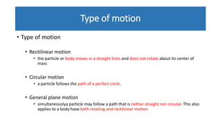 Mechanics | PPTX