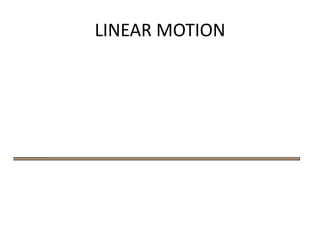 Mechanics- linear and rotational motion.pptx | Physics | Science