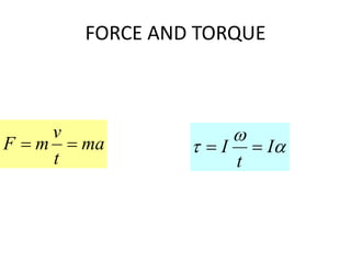 Mechanics- linear and rotational motion.pptx | Physics | Science