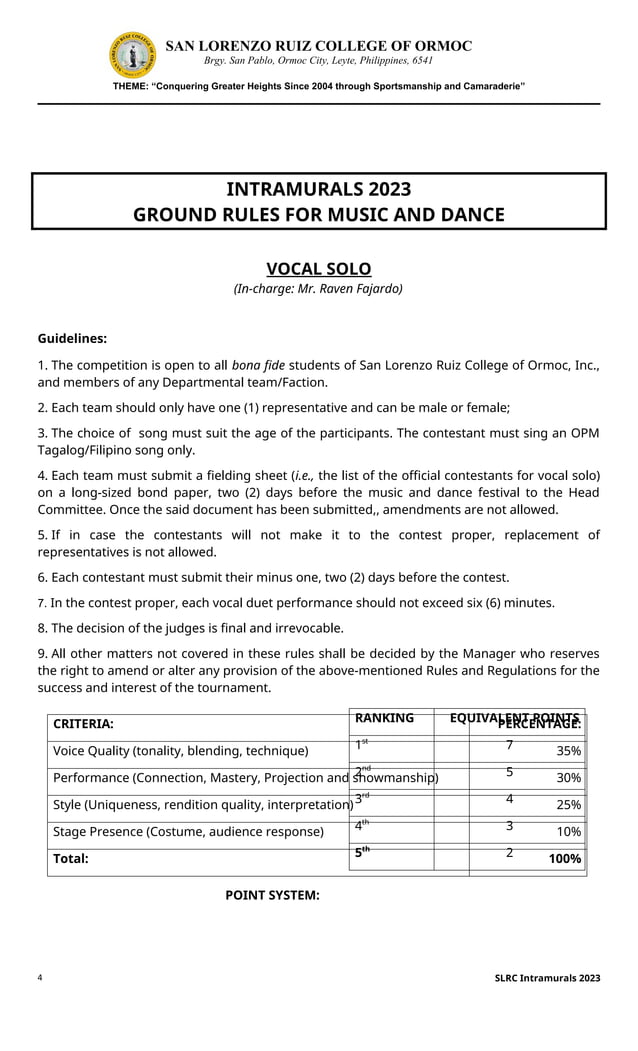 Mechanics-Guidelines-for-Intramurals-2023.docx | Music | Entertainment