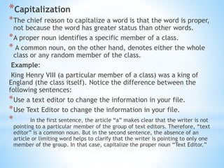 Mechanics in-reading-and-writing | PPTX