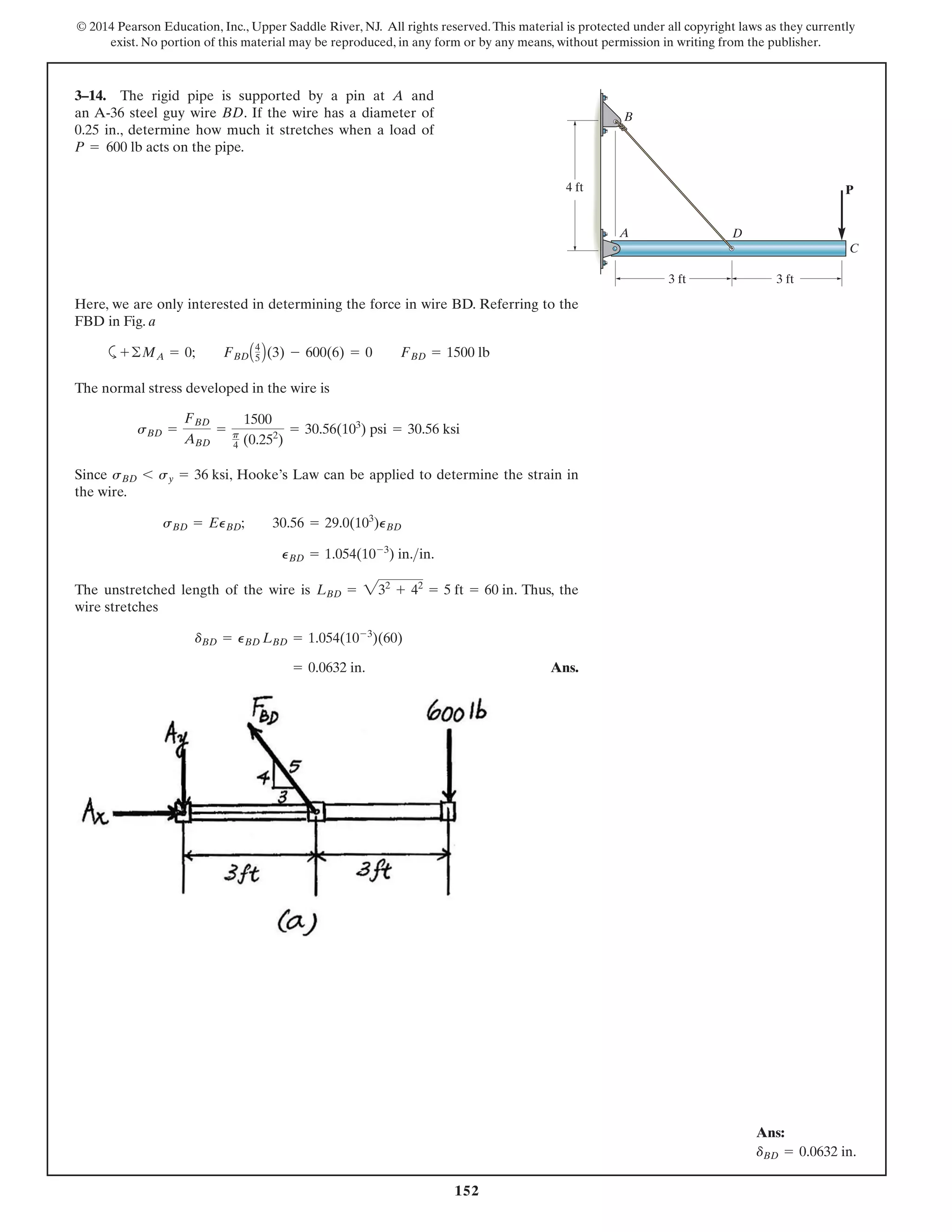 Mechanics of Materials 9th Edition Hibbeler Solutions Manual | PDF