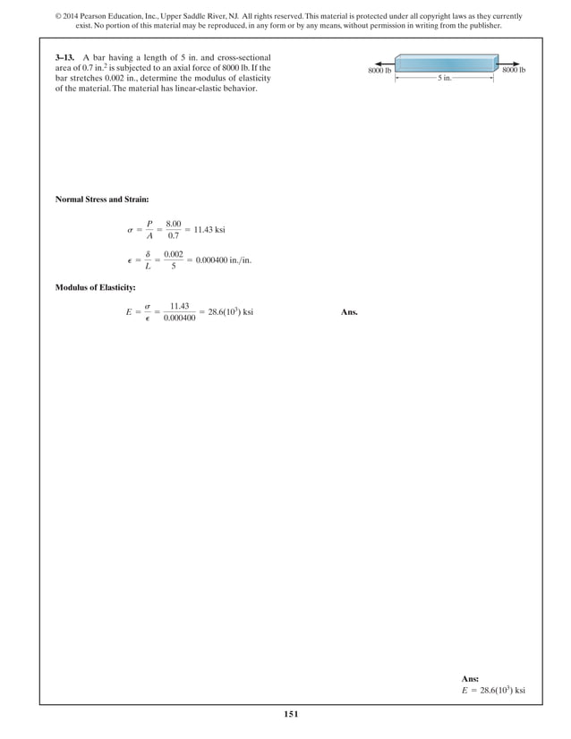 Mechanics of Materials 9th Edition Hibbeler Solutions Manual | PDF ...