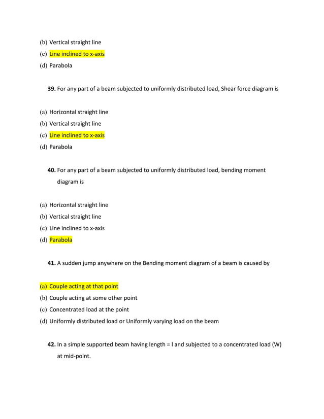 solids MECHANICS qb | PDF