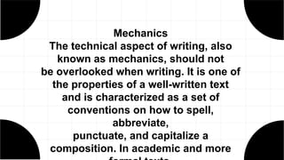 MECHANICS IN WRITING (ENGLISH) -WPS Office.pptx