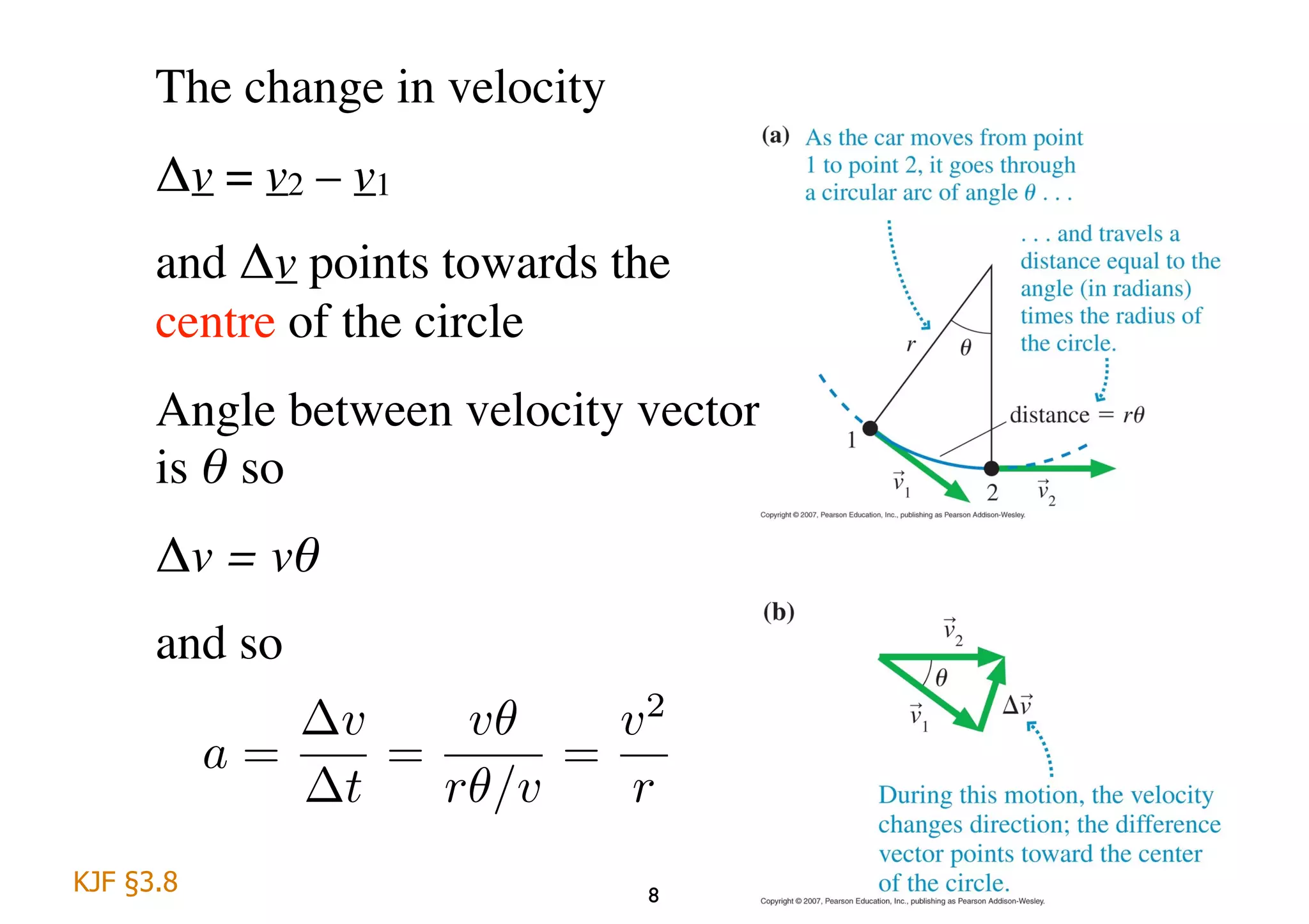 circular motion Mechanics | PDF