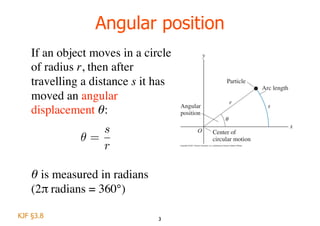 circular motion Mechanics | PDF