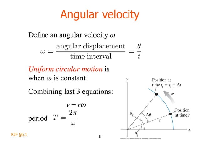 circular motion Mechanics | PDF
