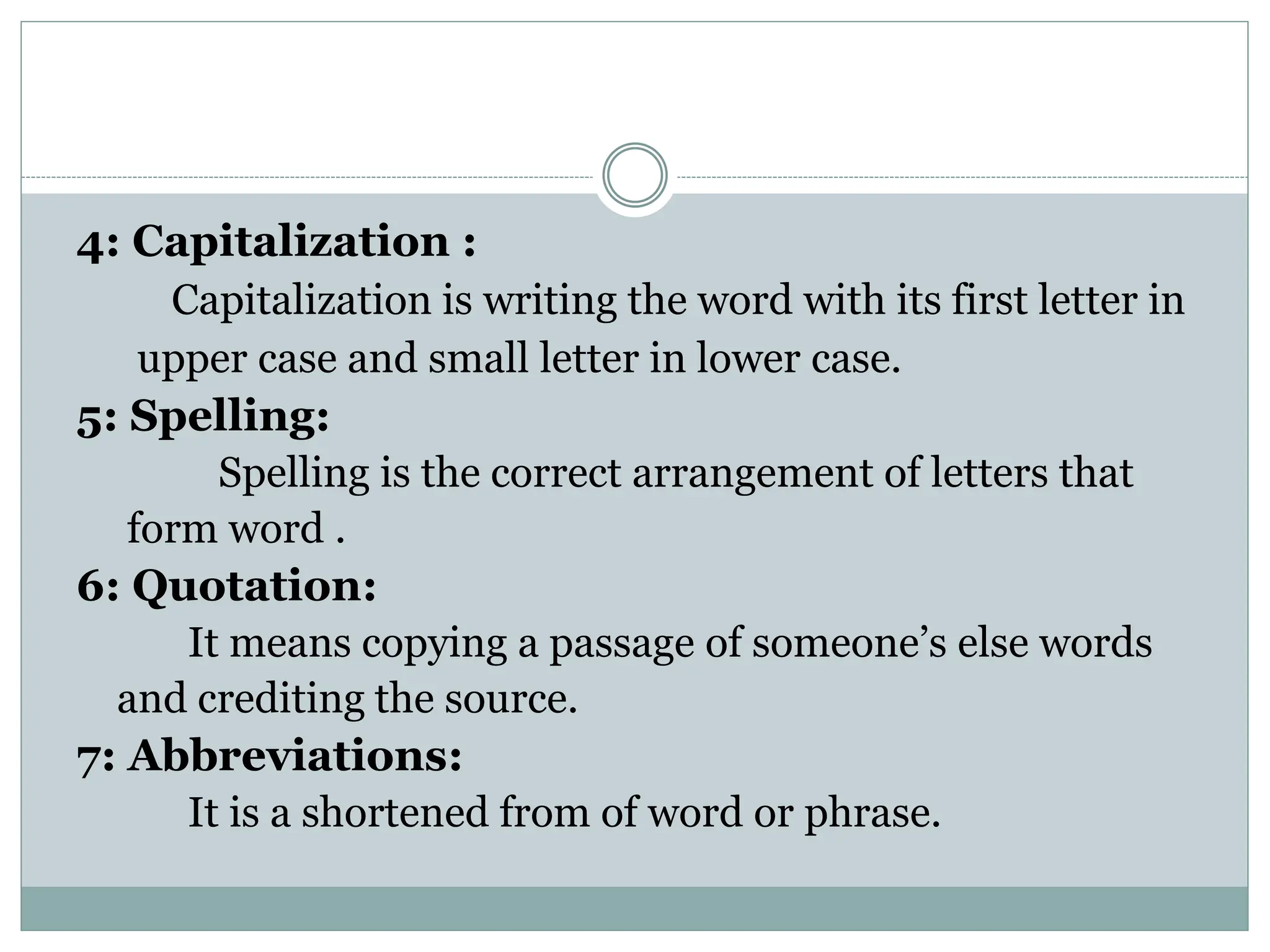 Mechanic of writing | PPTX
