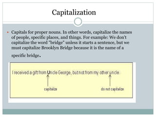 Mechanic of writing | PPTX