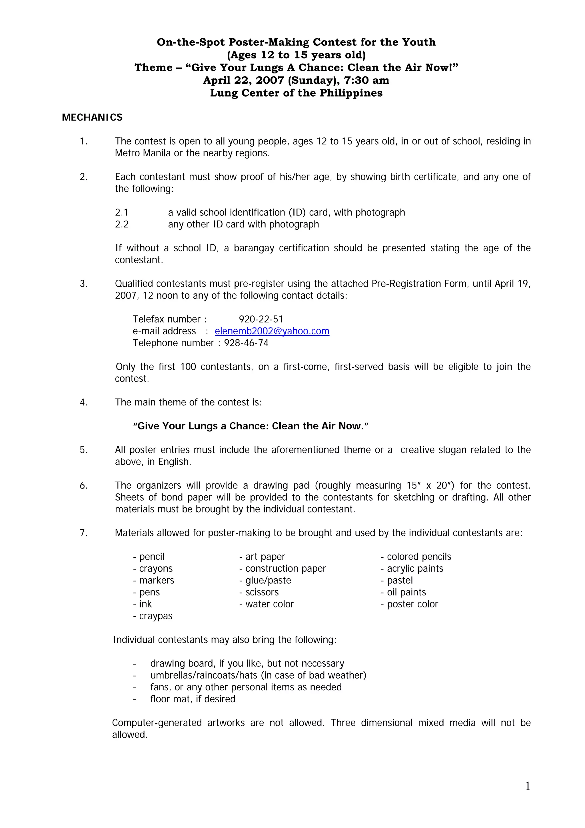 Mechanics%20onthespotposter%20contest | PDF