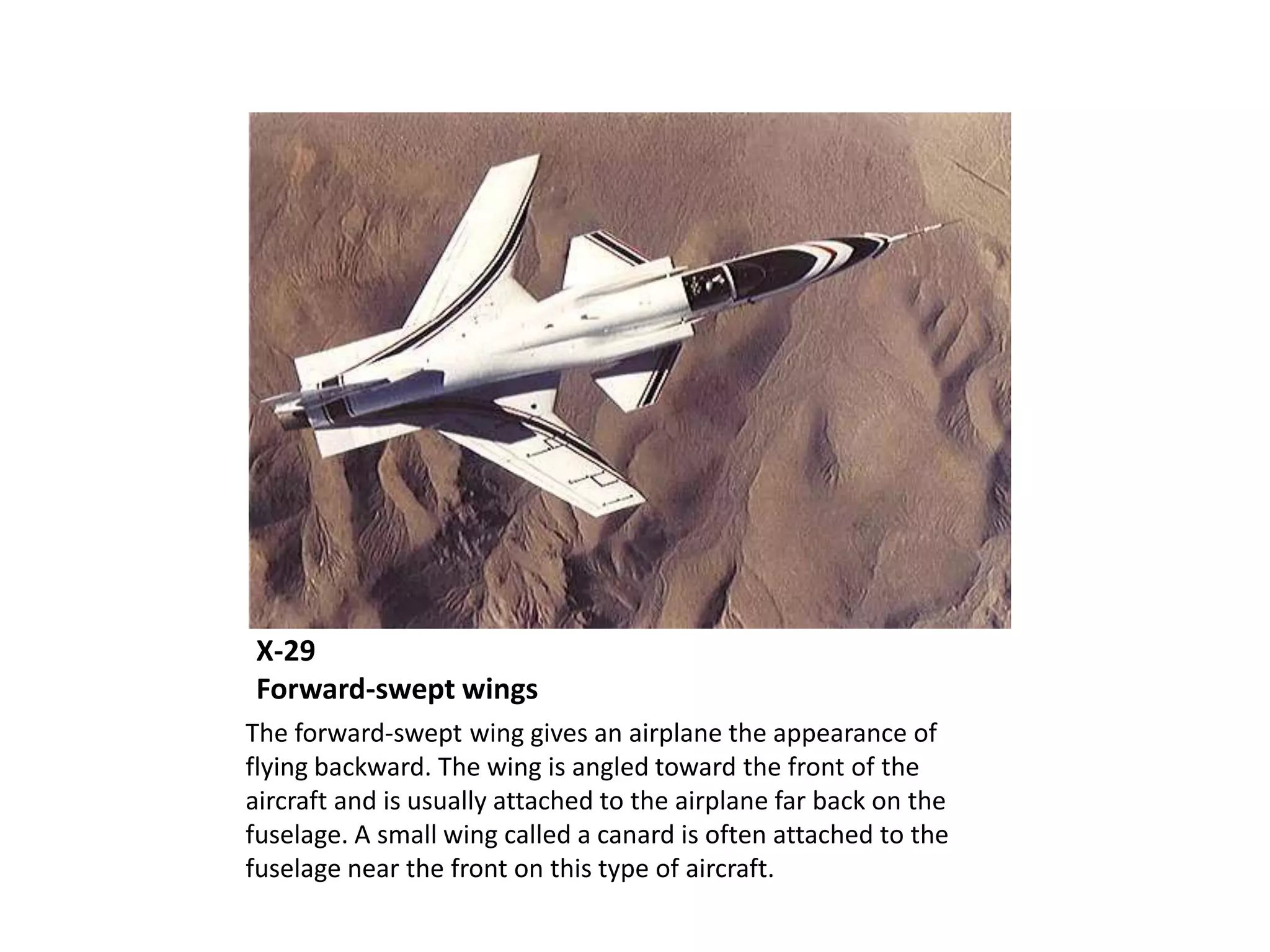 Mechanics and types of wings of air planes | PPTX