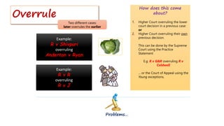 Mechanics of Precedent | PPTX