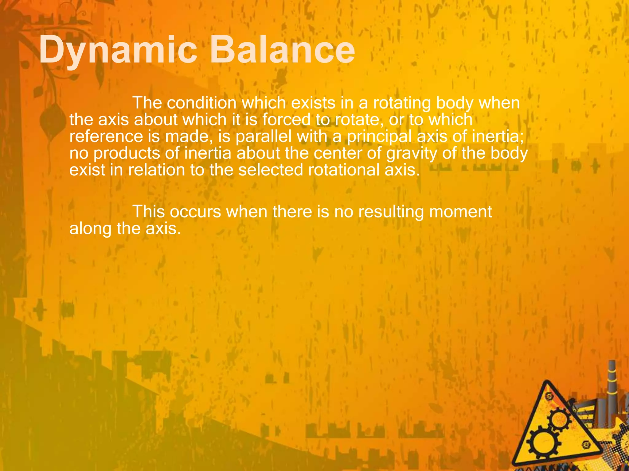 static and dynamic balance | PPTX