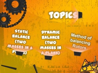 static and dynamic balance | PPTX