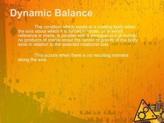static and dynamic balance | PPTX