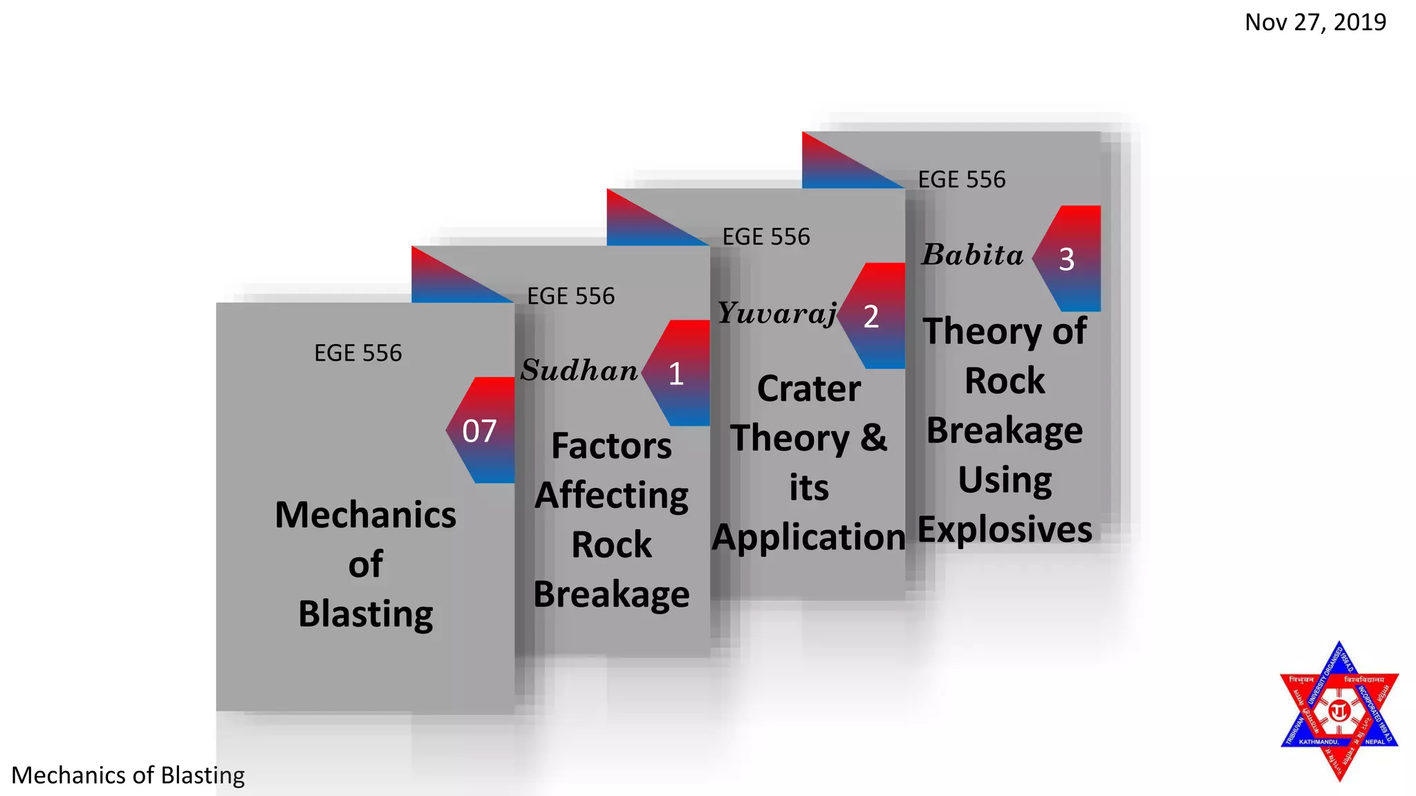 Mechanics of blasting | PDF | Geology | Science