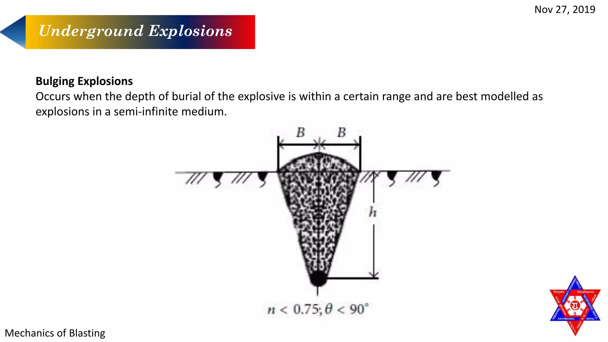 Mechanics of blasting | PDF
