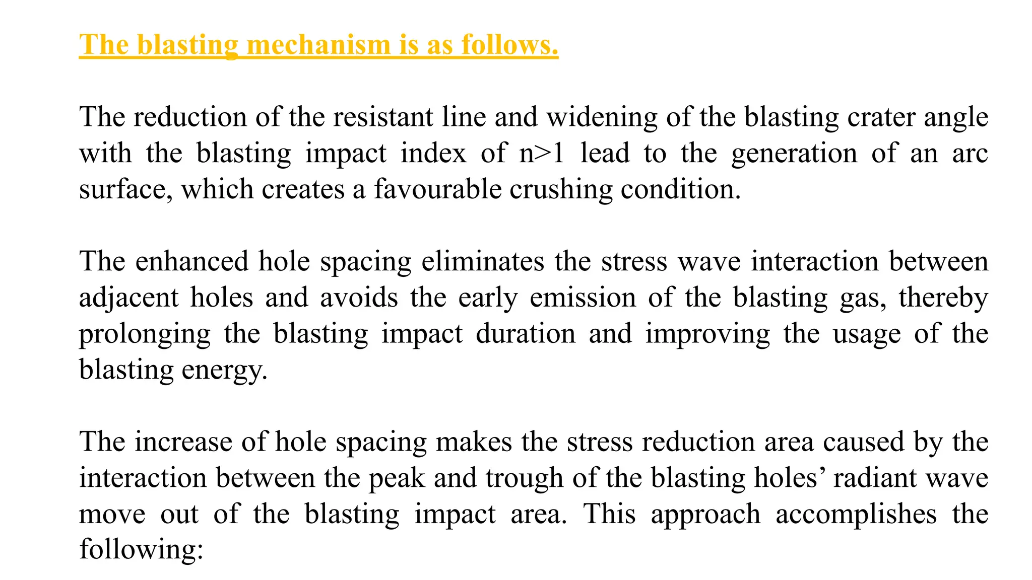 Mechanics of blasting | PDF