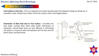 Mechanics of blasting | PDF