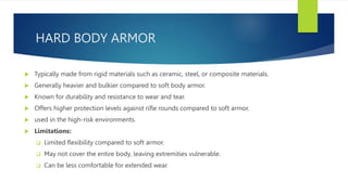 Mechanics of bullet proofing and Engineering fabric structure.pptx ...