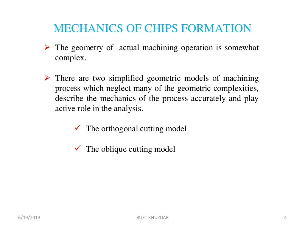 Types Of Chips Formation - Design Talk