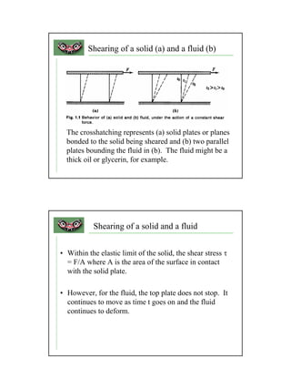 Mechanics of fluids note | PDF | Physics | Science