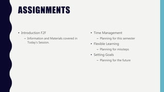 Mechanics of Learning Day 1 | PPT