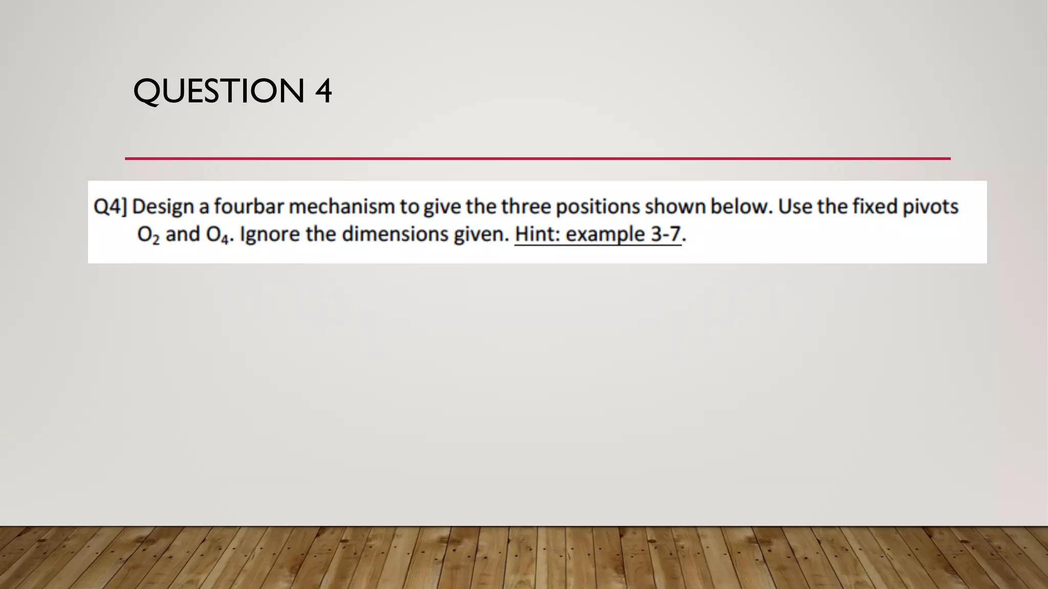 Mechanics of machinery graphical position analysis Q&A | PDF