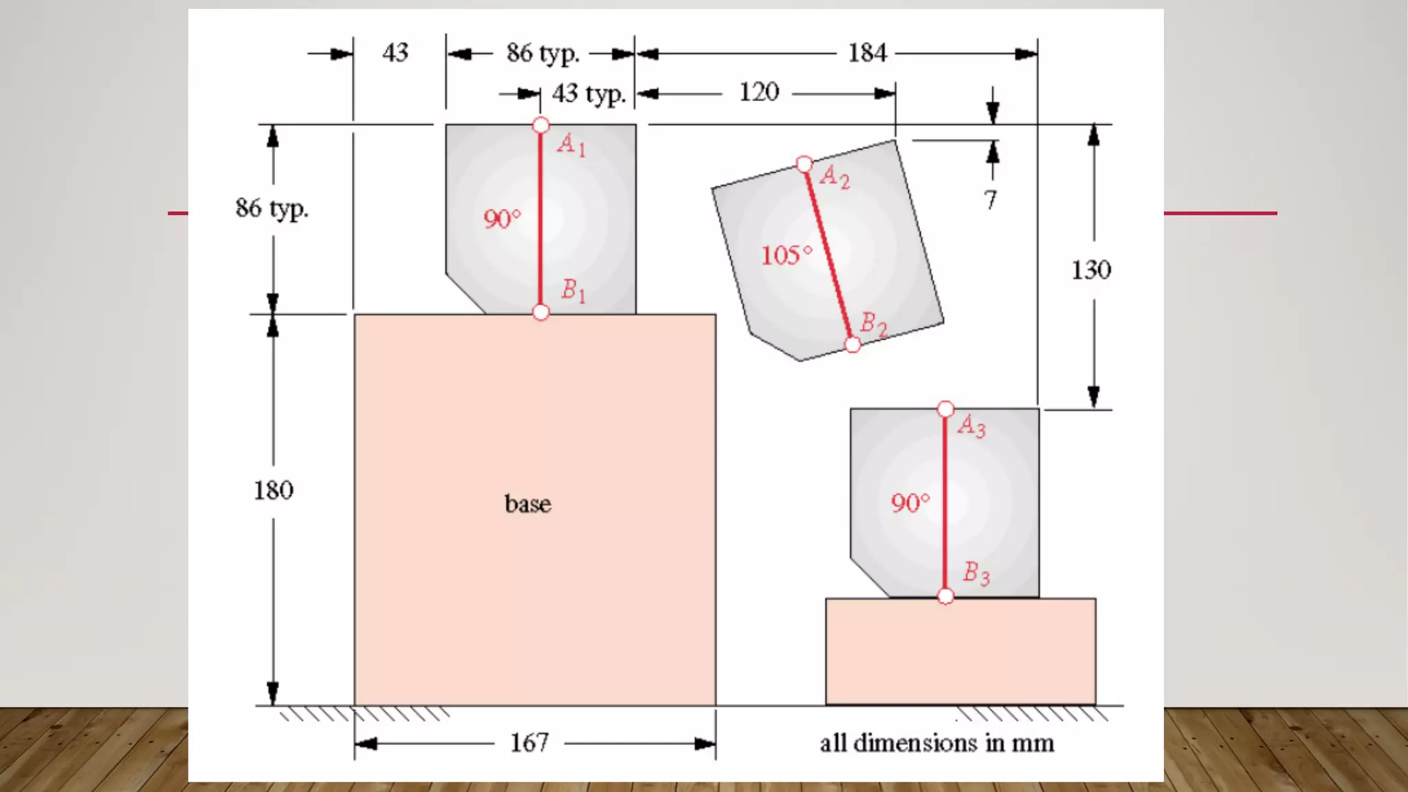Mechanics of machinery graphical position analysis Q&A | PDF