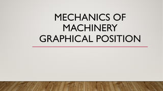 Mechanics of machinery graphical position analysis Q&A | PPT