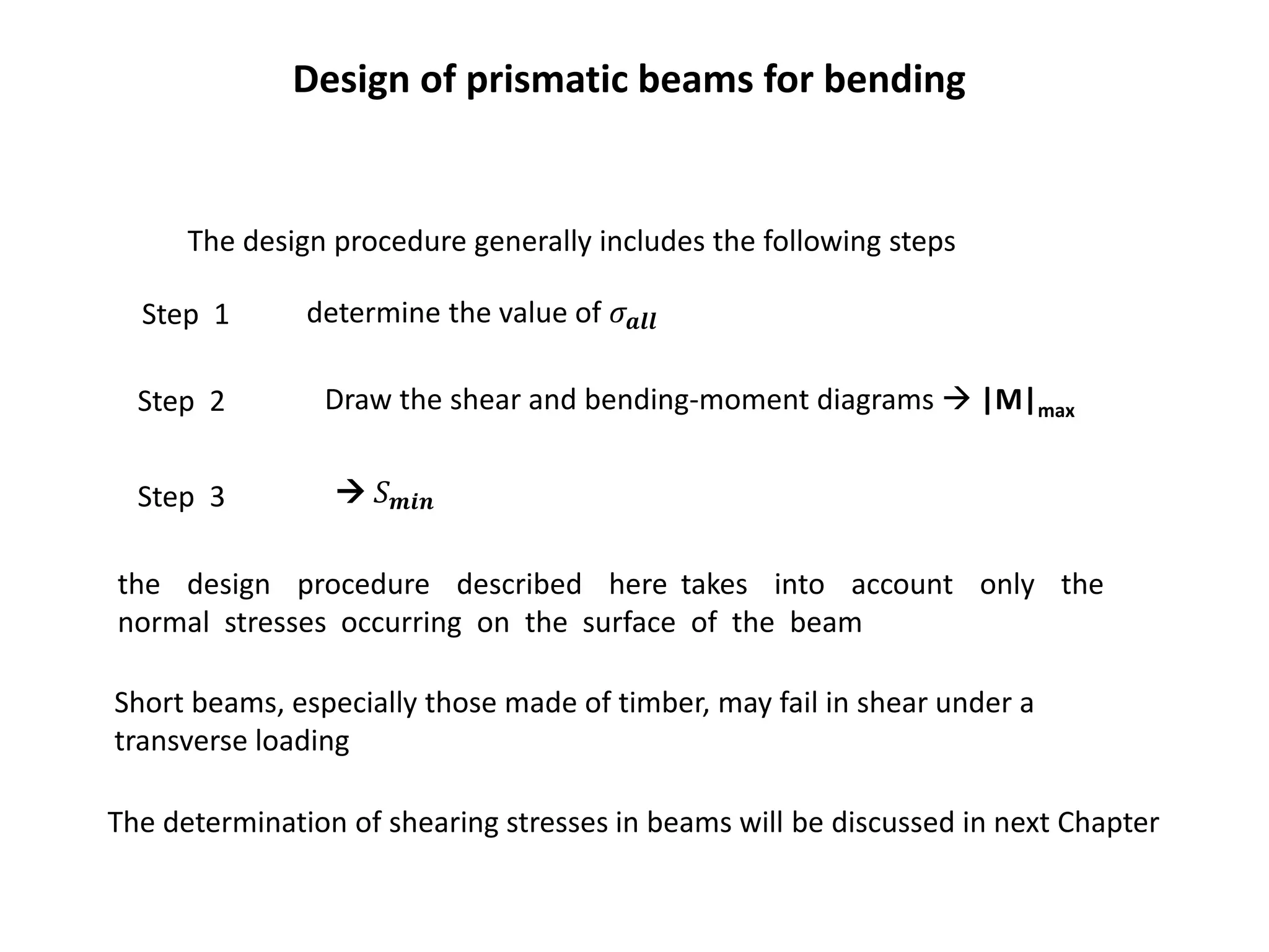 Mechanics of Materials_Chapter IV_Analysis and Design of Beams for ...