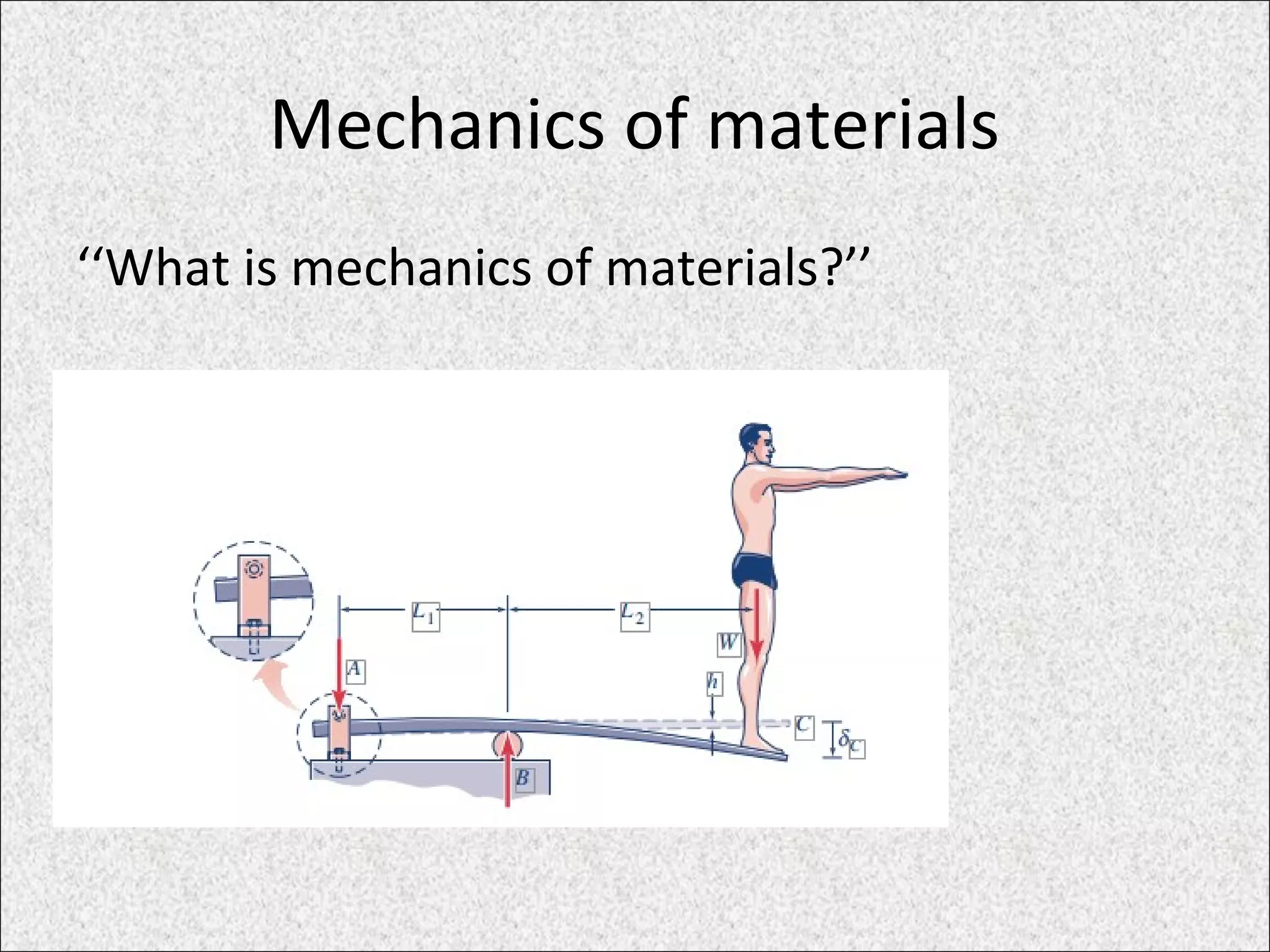 Mechanics of materials lectures1 ppt | PPT