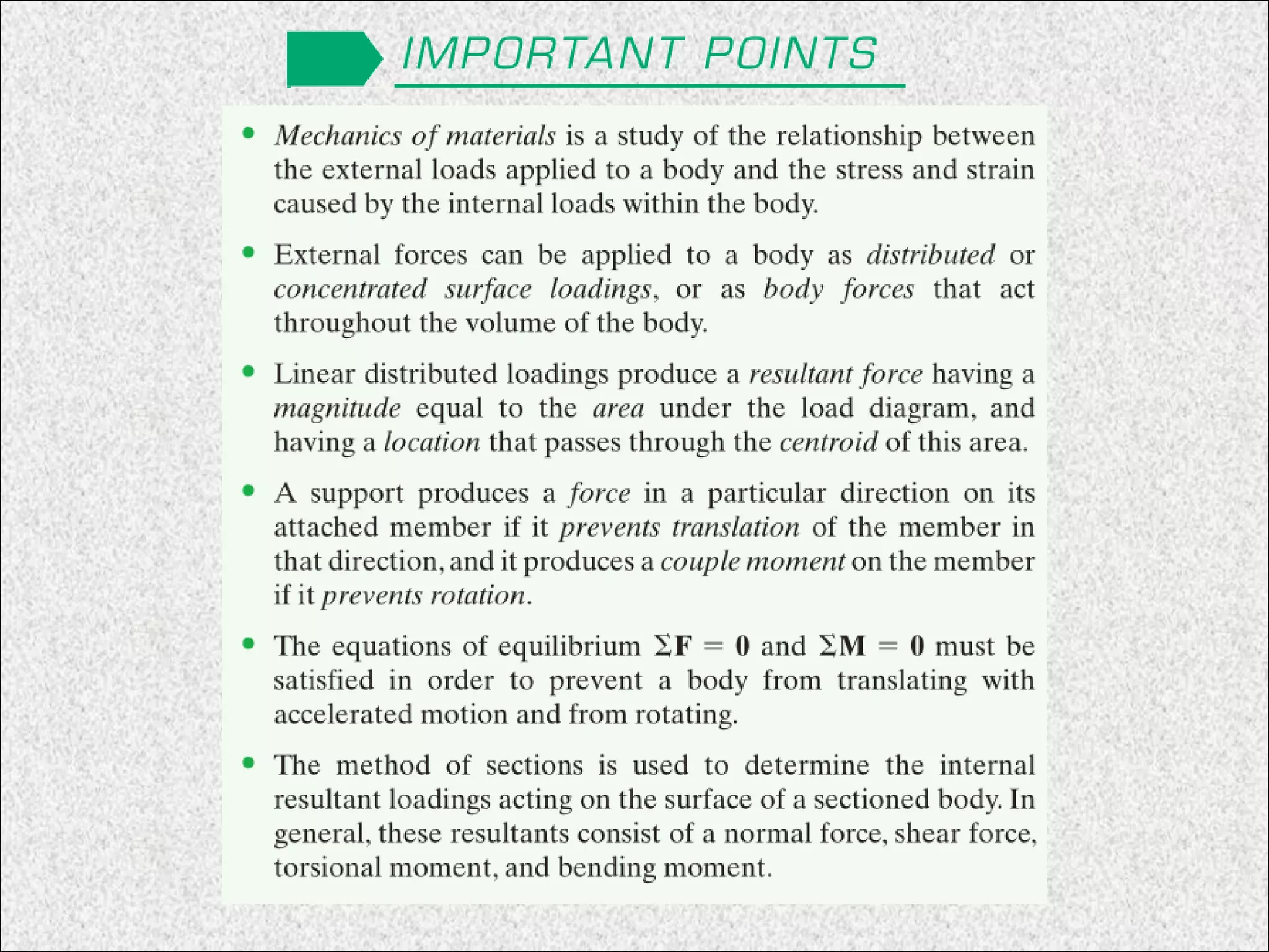 Mechanics of materials lectures1 ppt | PPT