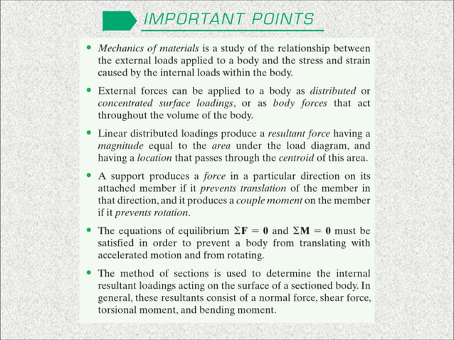Mechanics of materials lectures1 ppt | PPT
