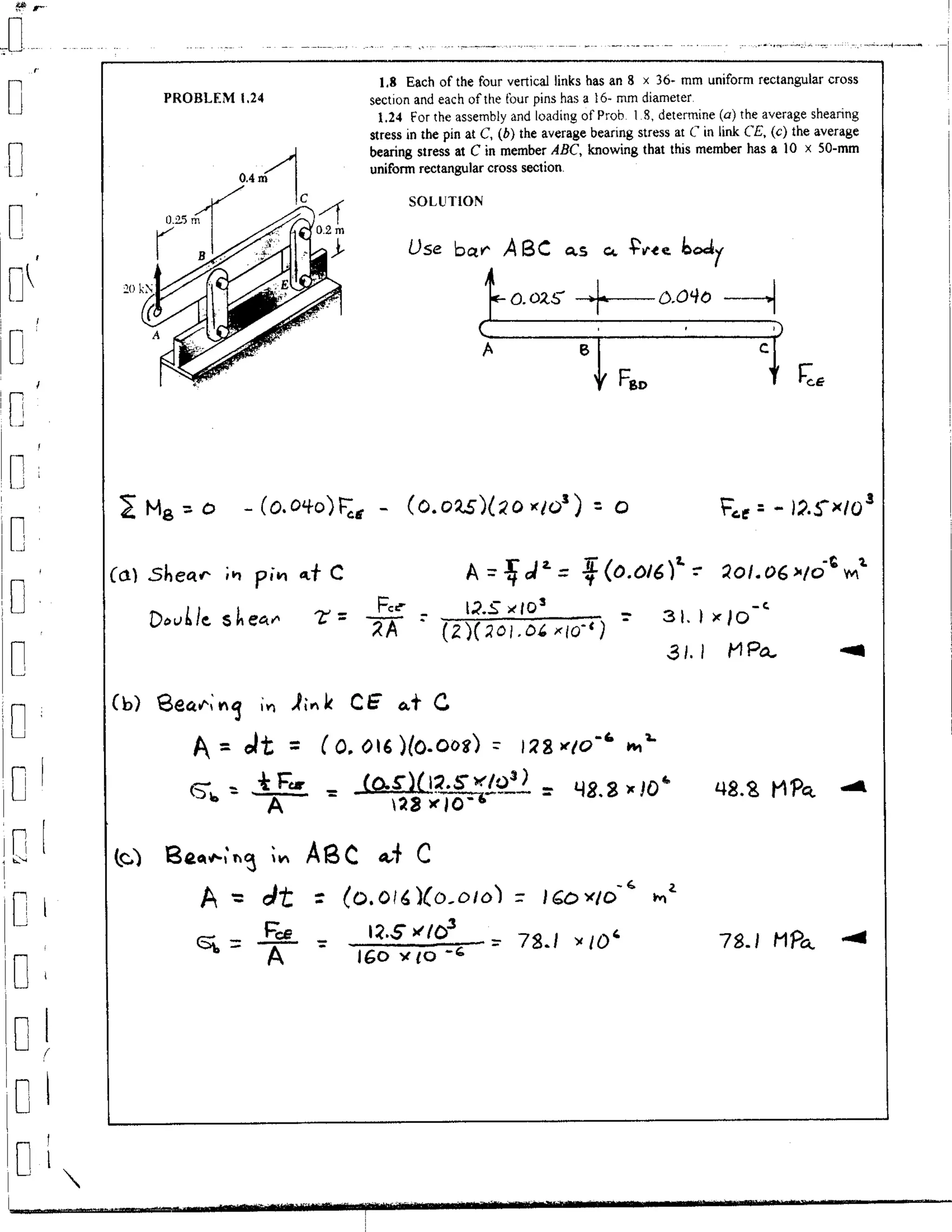 Mechanics of materials solution manual (3 rd ed , by beer, johnston ...