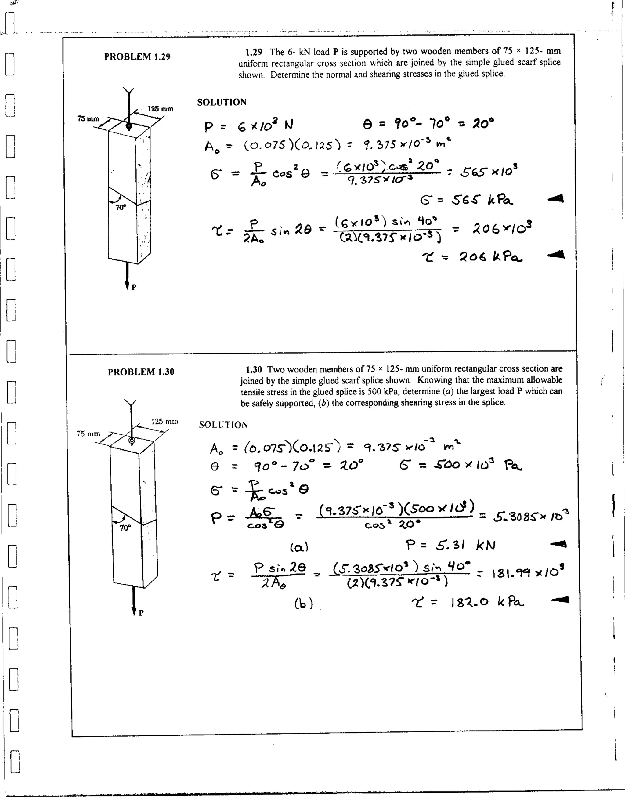 Mechanics of materials solution manual (3 rd ed , by beer, johnston ...