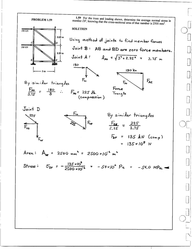 Mechanics of materials solution manual (3 rd ed , by beer, johnston ...