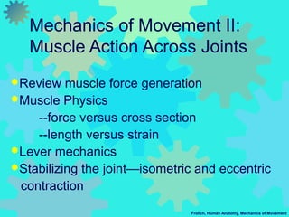 Mechanics of movement ii | PPT