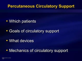 Mechanics of Percutaneous Circulatory Support.ppt