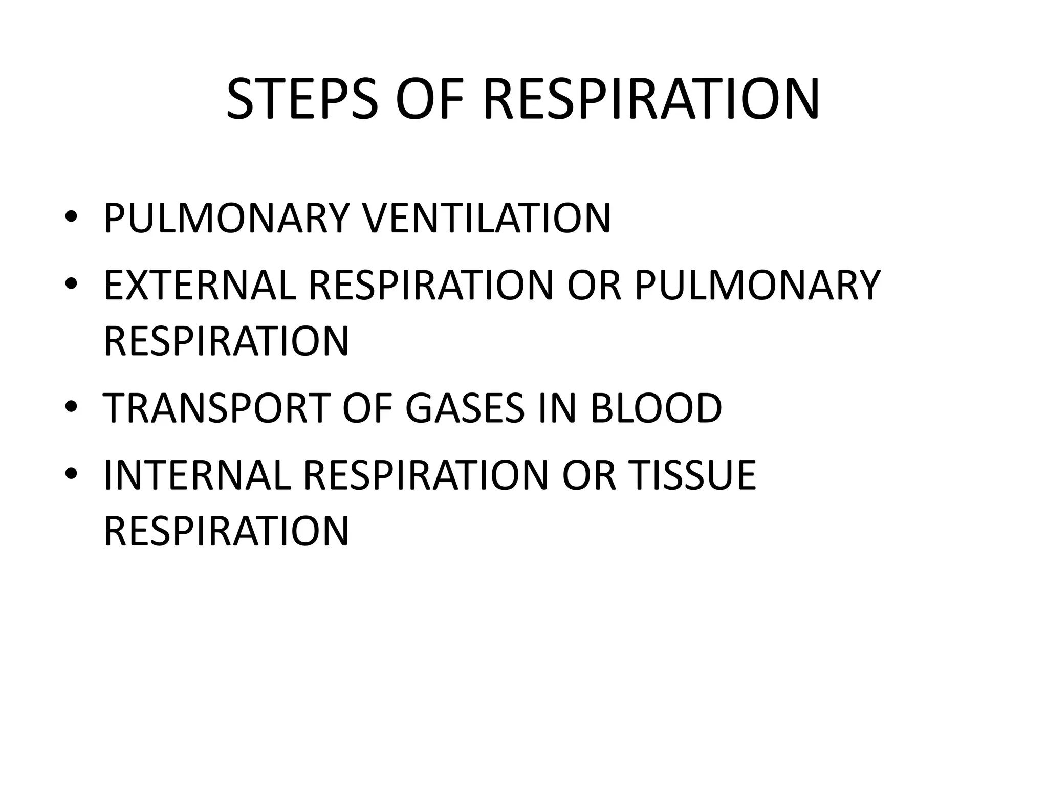 Mechanics of respiration | PPTX