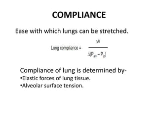 Mechanics of respiration | PPTX