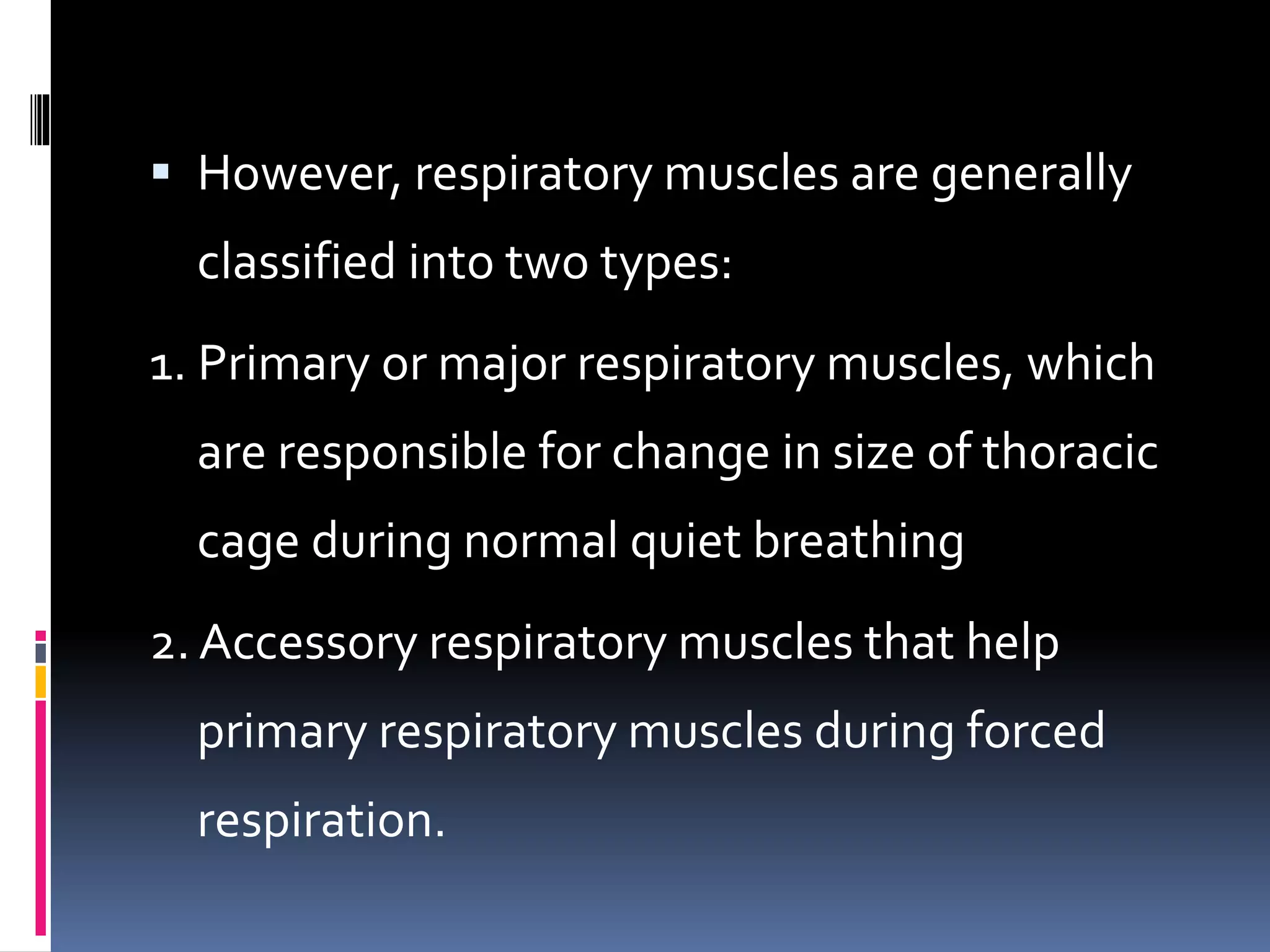 Mechanics of respiration | PPTX