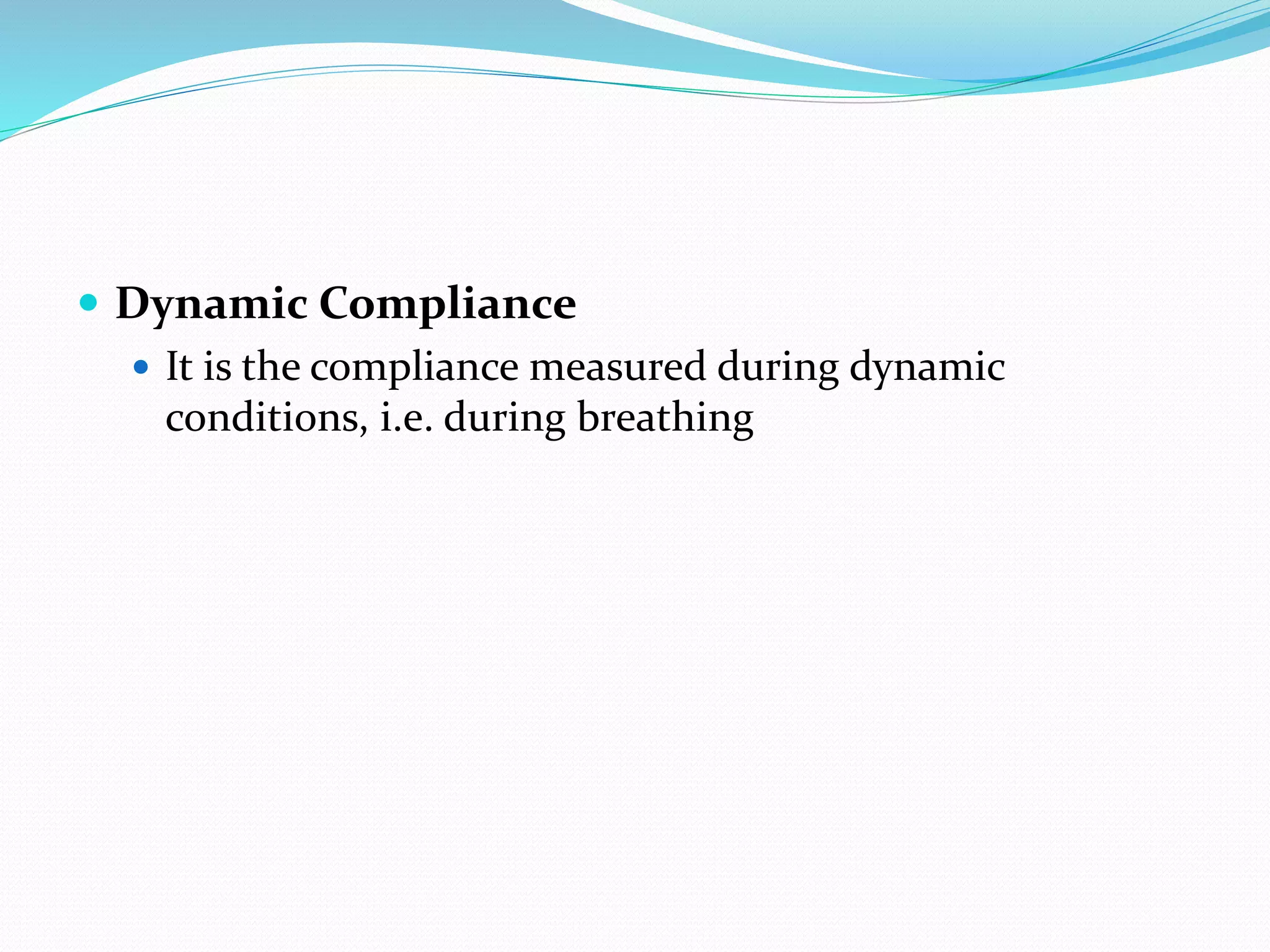 Mechanics of respiration ii | PPTX