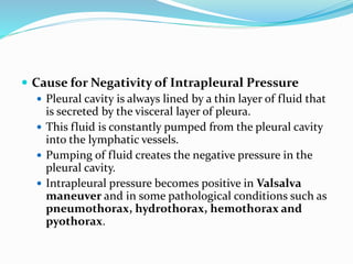 Mechanics of respiration ii | PPTX