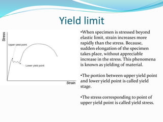 mechanics of solids | PPTX