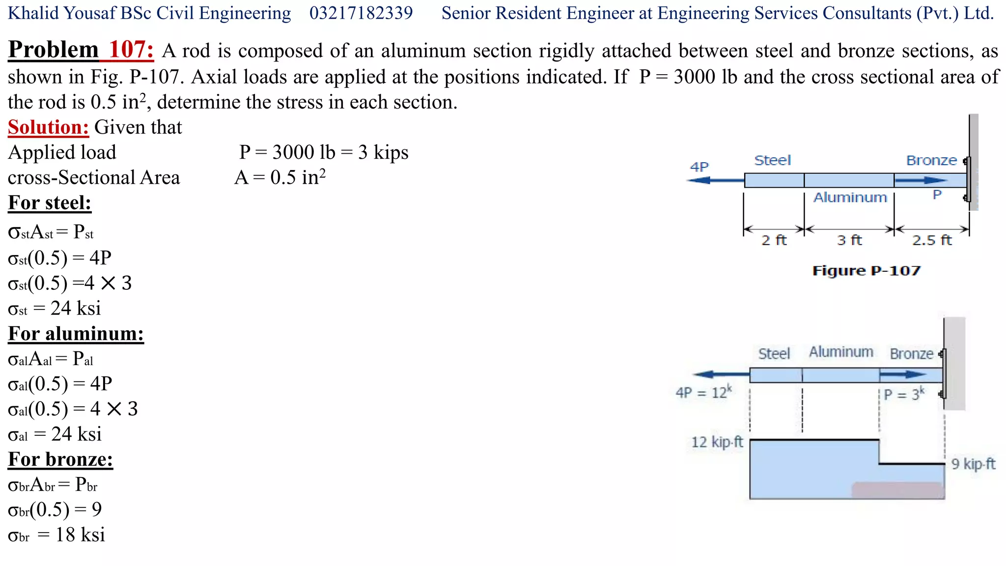 Mechanics of solids 1 lecture-1 | PDF